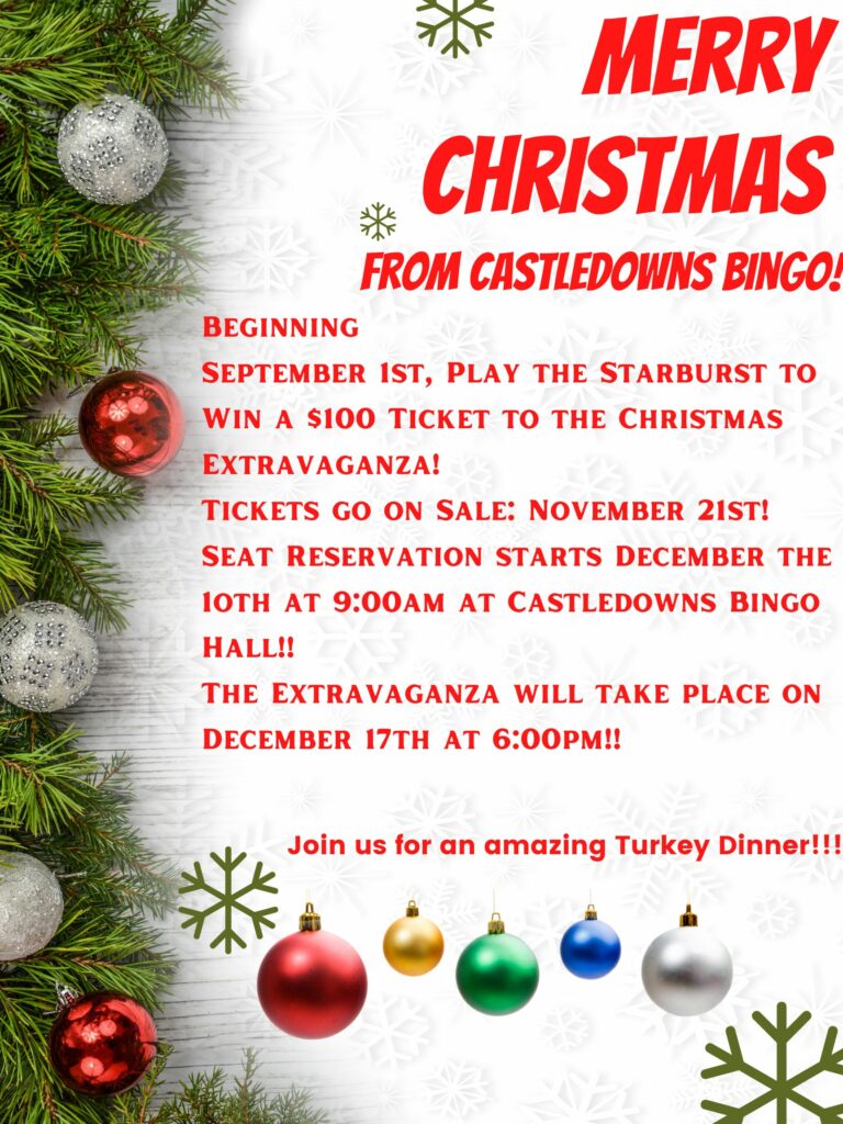Today's Pots - Castledowns Bingo
